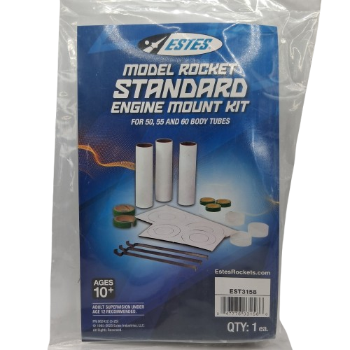 EST3158 Estes Model Rocket Standard Engine Mount Kit. – Warbird Bunker ...