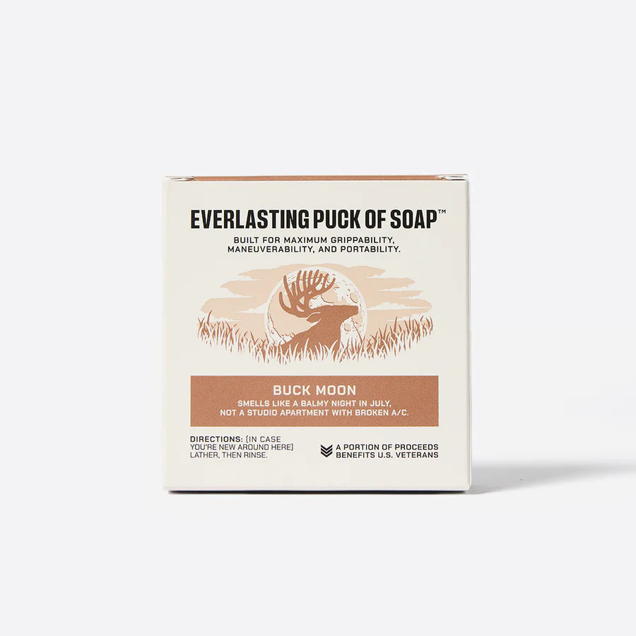 Duke cannon Everlasting Puck of Soap - Buck Moon 5oz. – Warbird Bunker ...